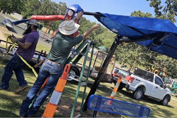 Improvements Underway at Butler Children’s Park - Ozark Radio News